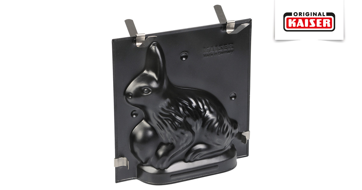 KAISER Original - KAISER 3D-Vollbackform Hase, 0,5 l